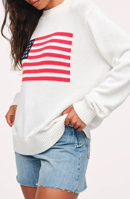 NUUDS Americana Graphic Knit Sweater