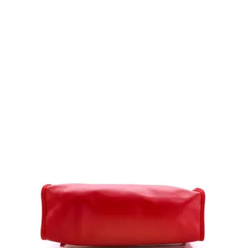 Hermès Herbag Zip Berline Vache Canvas And Leather 31 - Red