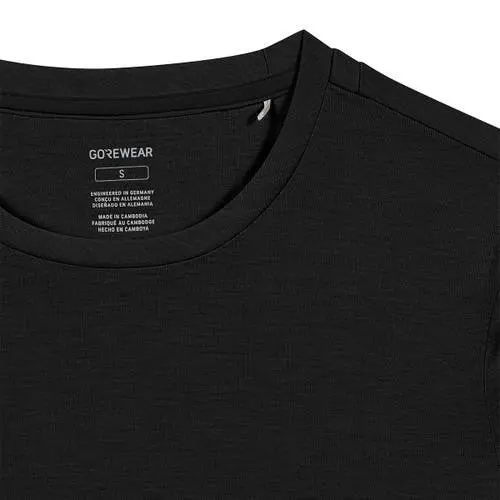 GOREWEAR Training Long-sleeve T-shirt - Black