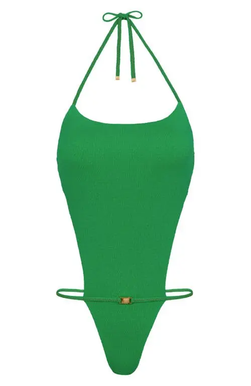 VIX PAULA HERMANNY Mia Textured One-piece Swimsuit