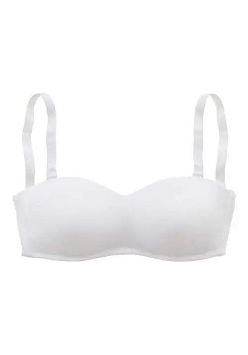LASCANA Multiway Strapless T-shirt Bra - White