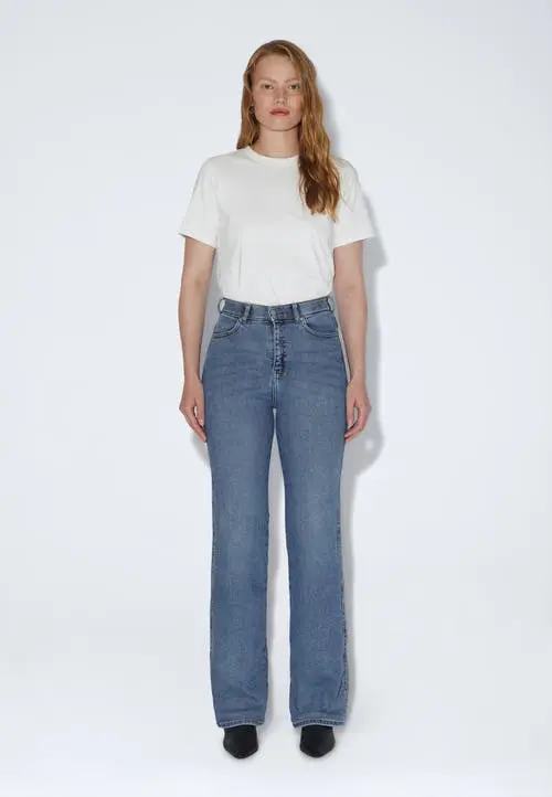 DR. DENIM Moxy High Straight Jeans