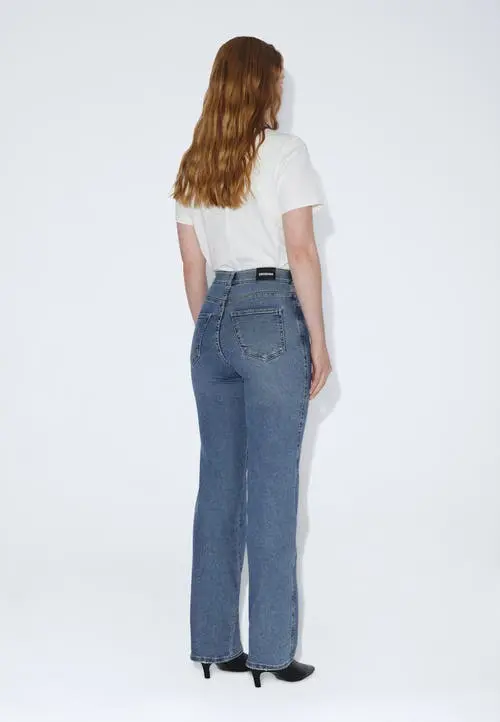 DR. DENIM Moxy High Straight Jeans