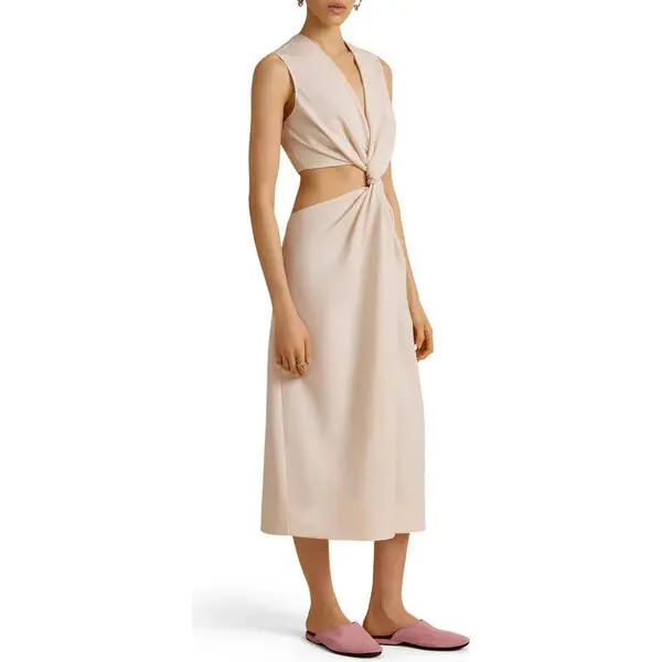 Marina Moscone Cotton Twist Dress