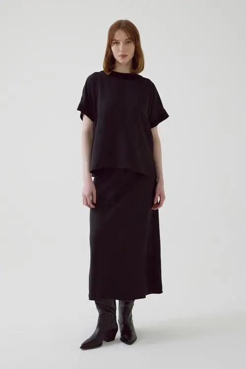 EXQUISE Alberic Satin Blouse