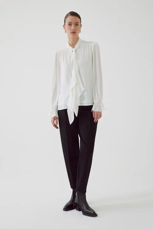 EXQUISE Aramis Chiffon Blouse