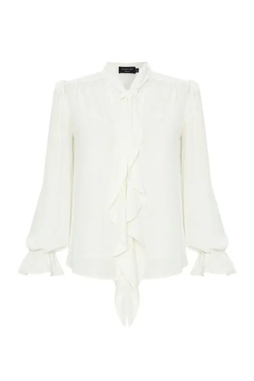 EXQUISE Aramis Chiffon Blouse