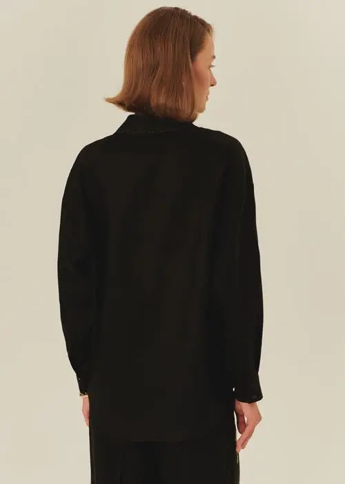 EXQUISE Avianna Linen Shirt