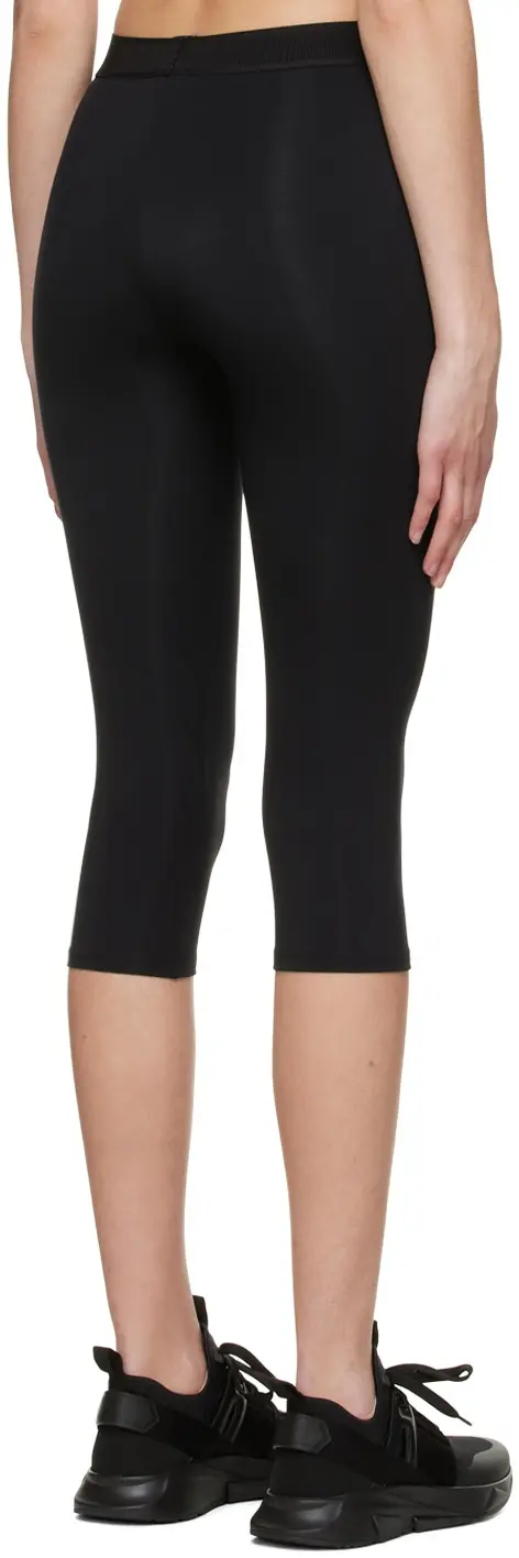 TOM FORD Logo-waistband Stretched Cropped Leggings