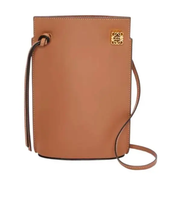 Loewe Dice Pocket Mini Bag - Tan