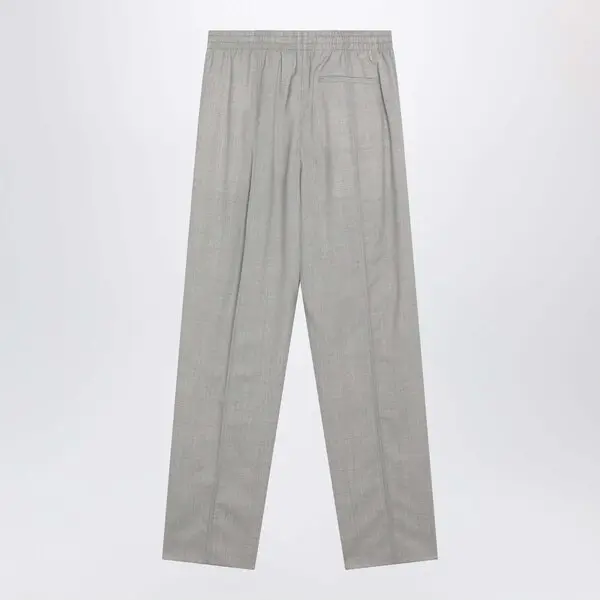 Bottega Veneta Light Wool Toile Pants - Gray