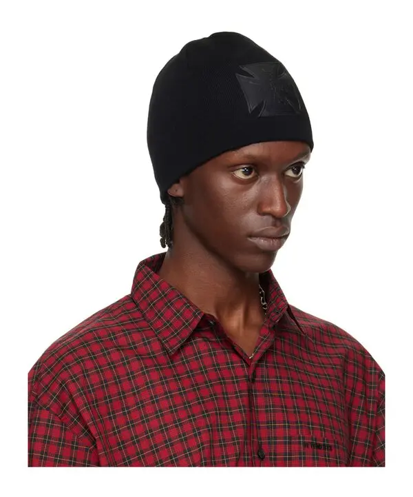 Vetements Logo Knit Hat