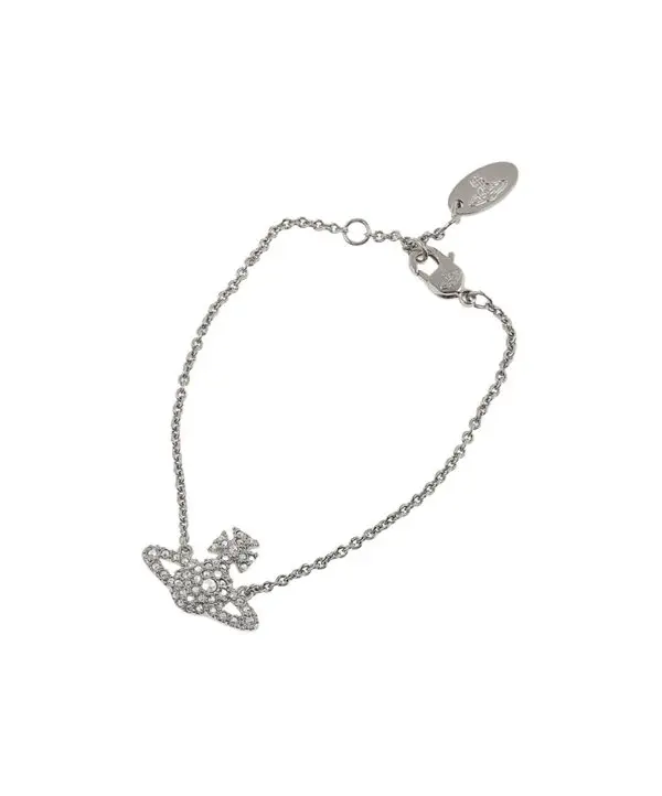 VIVIENNE WESTWOOD Logo Bracelet - Gray