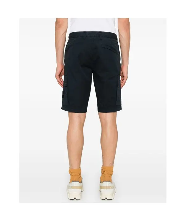 Stone Island Compass Patch Cargo Shorts