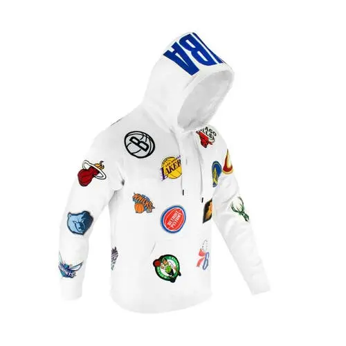 FISLL Nba All Over Logo Hoodie