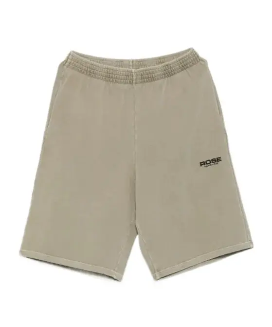 Martine Rose Logo-print Shorts - Black