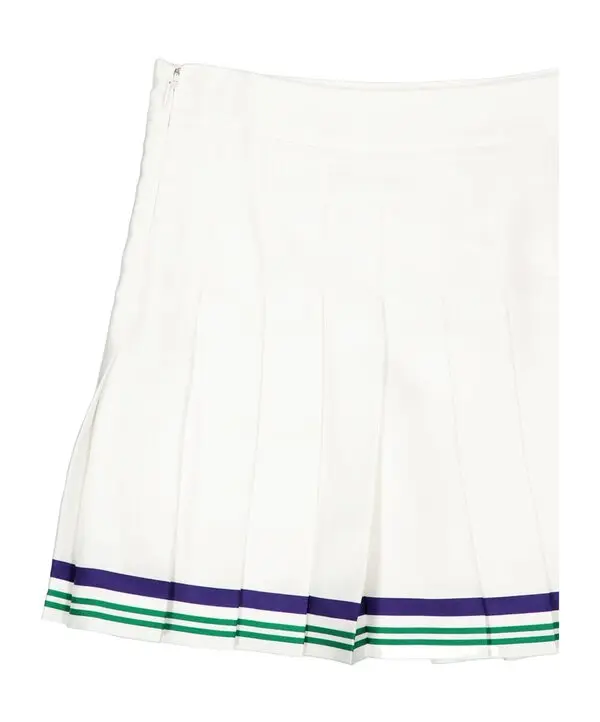 Casablanca Laurel Pleated Mini Skirt