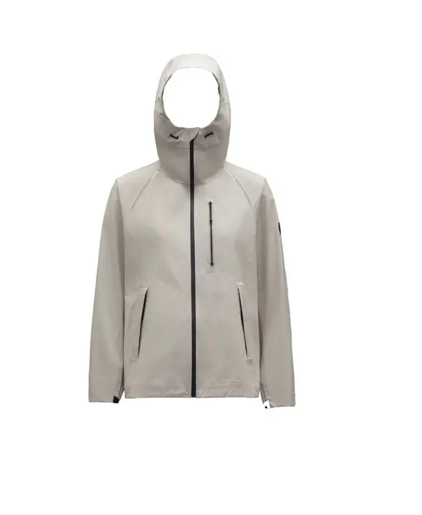 Moncler Logo Casual Jacket - Gray