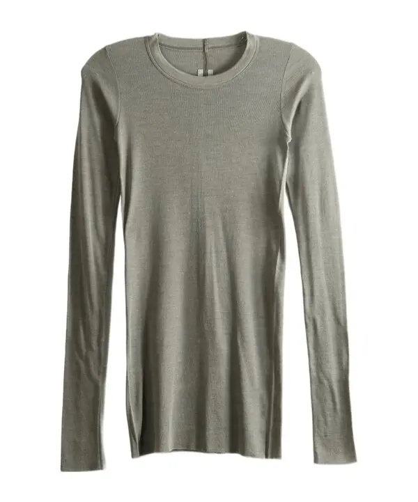Rick Owens Crew Neck Long-sleeved T-shirt