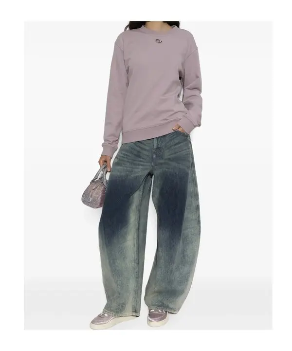 DIESEL® 1987 D Khelz Distressed Faded Jeans - Navy