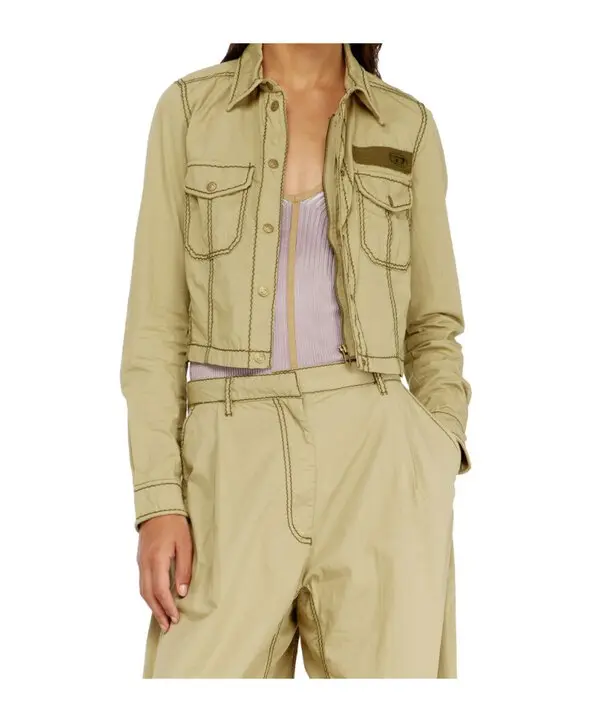 DIESEL® Long-sleeved Shirt Jacket