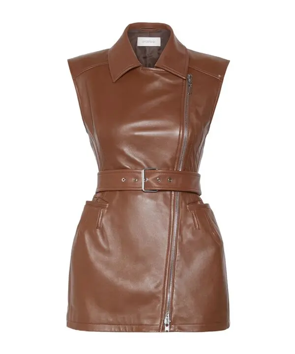 Sportmax Collarless Sleeveless Vest