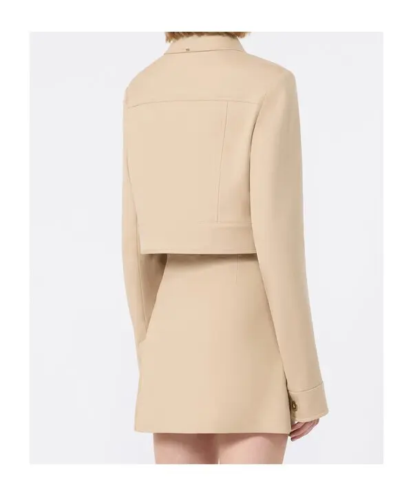 Sportmax Collared Long-sleeved Casual Jacket
