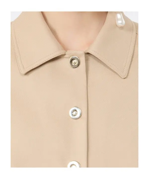 Sportmax Collared Long-sleeved Casual Jacket