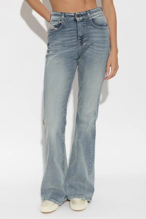 DIESEL® 1973 D Partt Flared Jeans - Blue