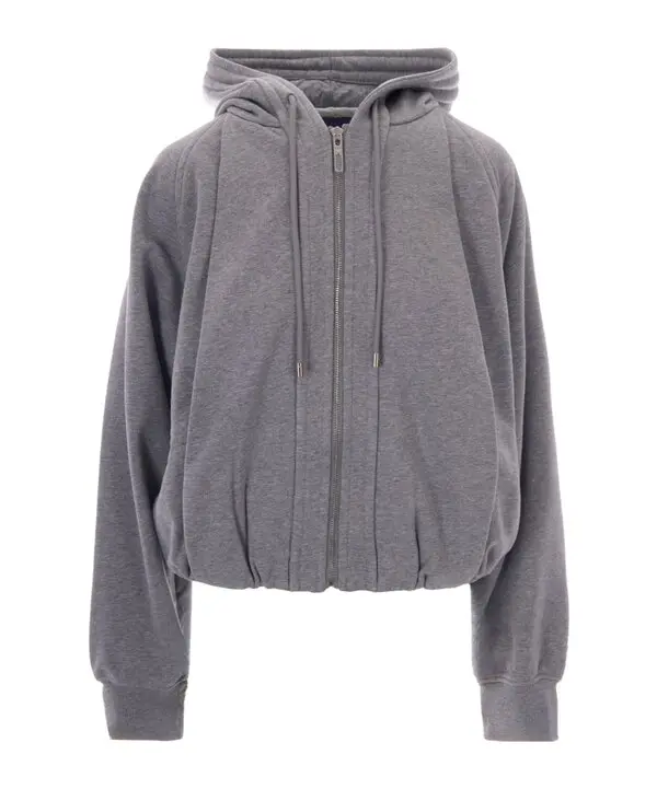Sportmax Long-sleeve Hooded Sweatshirt