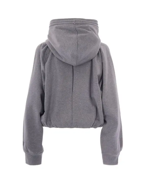 Sportmax Long-sleeve Hooded Sweatshirt
