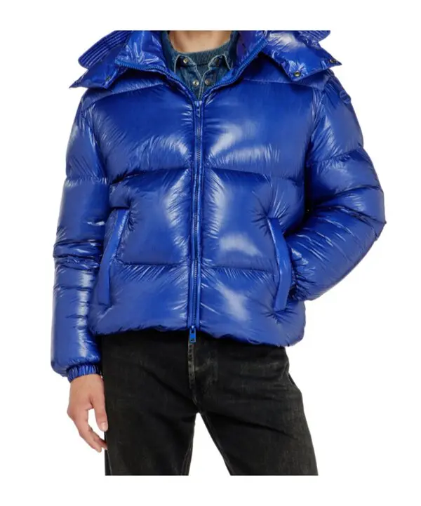 DIESEL® Down Puffer Jacket With Detachable Hood