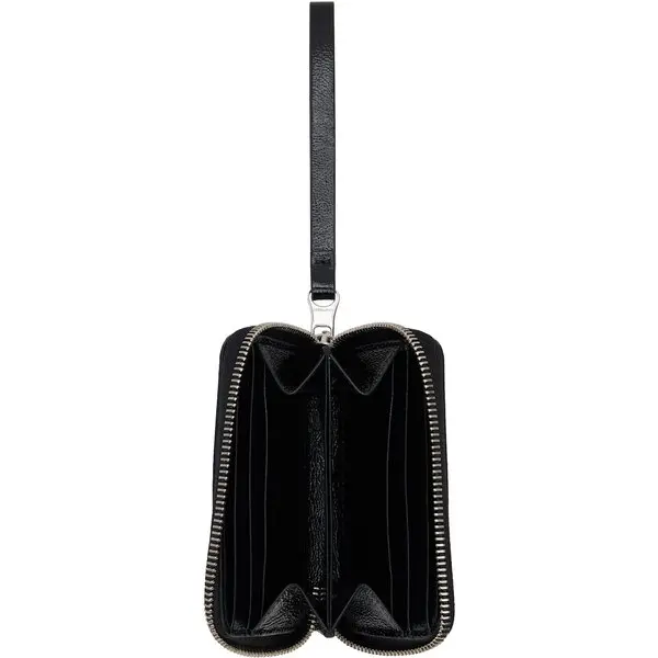 COURREGES Courrèges Naplack Zipped Compact Wallet