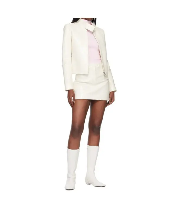 COURREGES Logo-detail Flat Boots