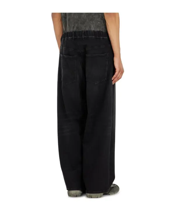 DIESEL® Relaxed Regular-waist 2097 D-enim-m Joggjeans