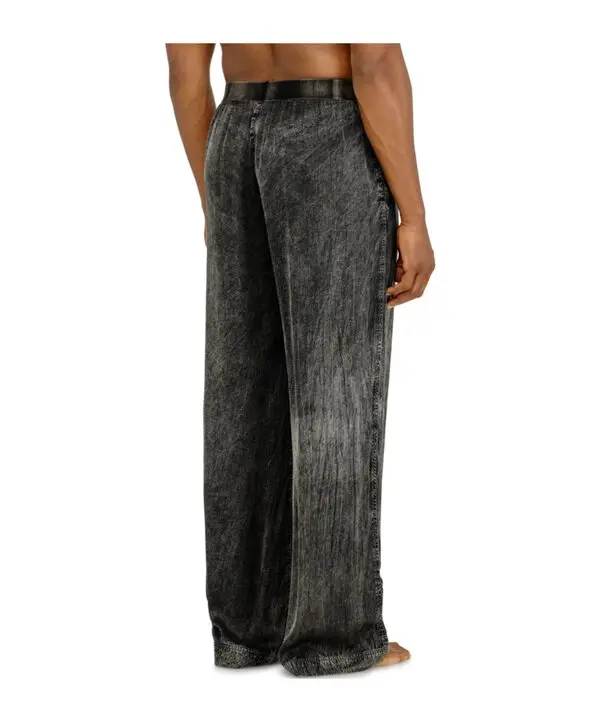 DIESEL® Viscose Pants With A Fluid Fit