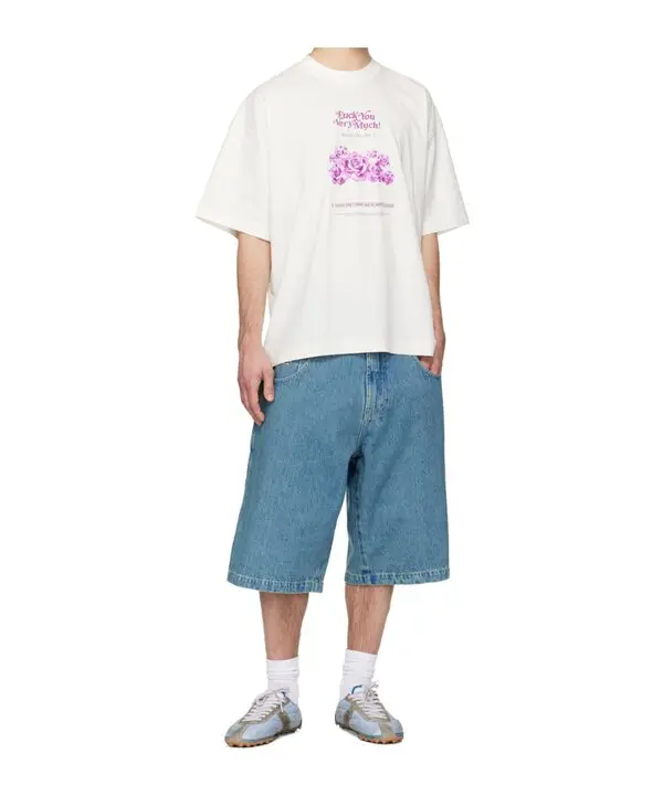 Vetements Crew Neck Short-sleeved T-shirt - White