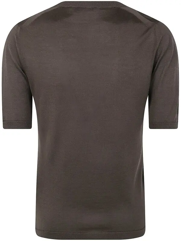 Max Mara Short-sleeved Knitted Top