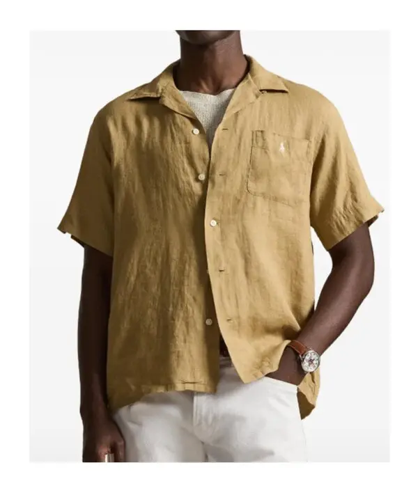 Polo Ralph Lauren Pony Embroidered Short-sleeved Shirt - Green