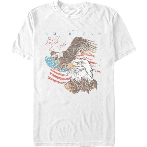 LOST GODS The American Bald Eagle Graphic T-shirt