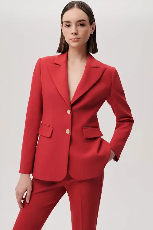 EXQUISE Shirt Collar Tailo Jacket