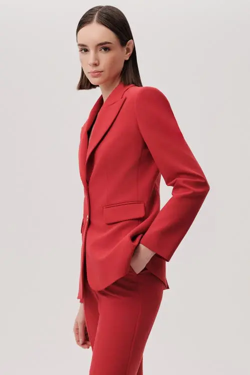 EXQUISE Shirt Collar Tailo Jacket