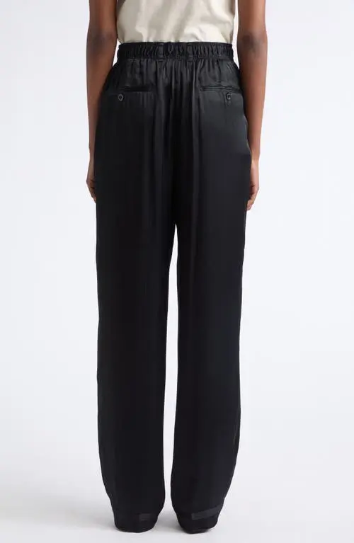 MAISON MARGIELA Satin Drawstring Pants