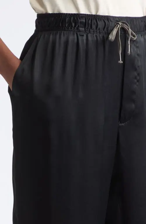 MAISON MARGIELA Satin Drawstring Pants