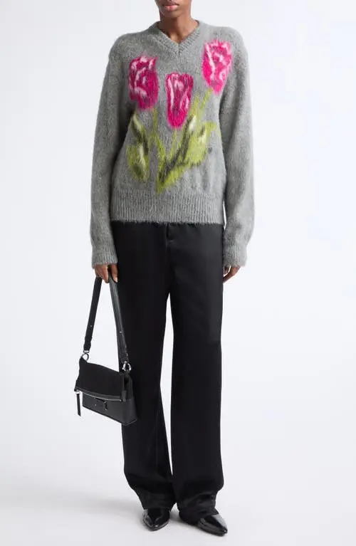 MAISON MARGIELA Satin Drawstring Pants