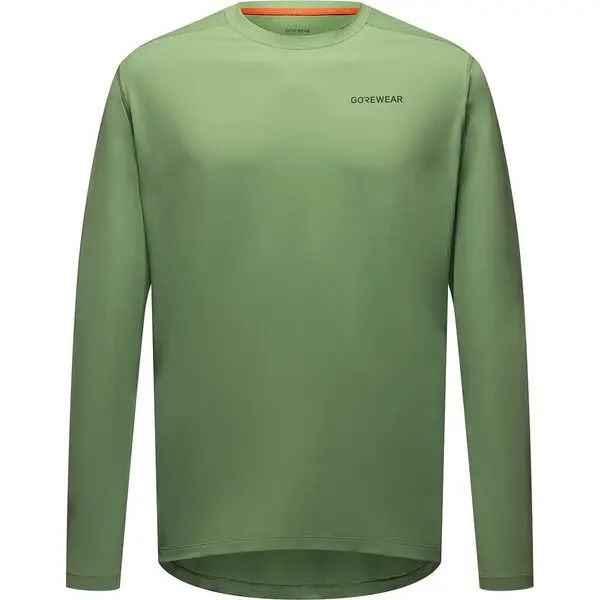 GOREWEAR Everyday Tech Long-sleeve Performance T-shirt - Engine Green