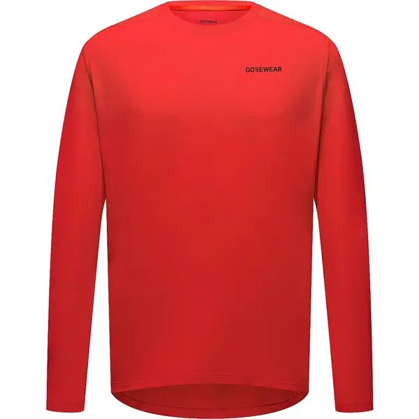 GOREWEAR Everyday Tech Long-sleeve Performance T-shirt - Lab Red