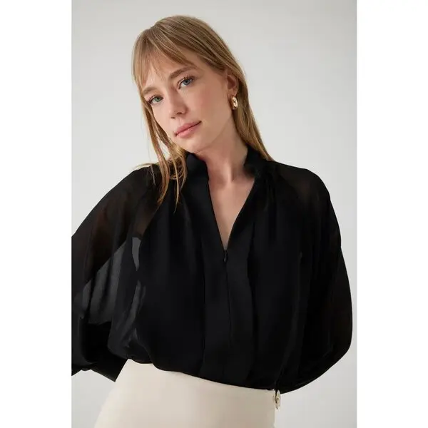EXQUISE Arlene Chiffon Blouse