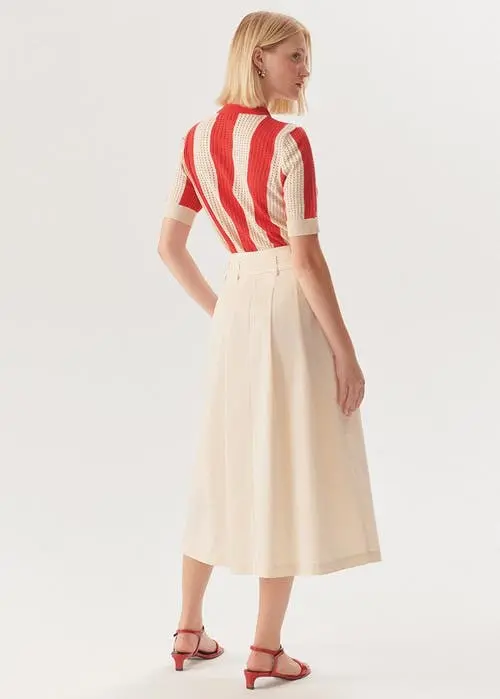 EXQUISE Evelynn Midi Skirt