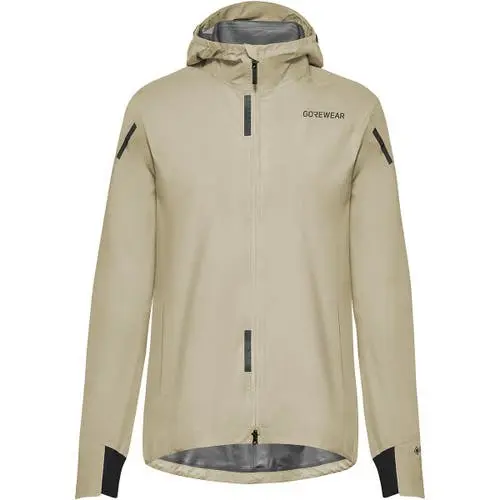 GOREWEAR Concurve Gtx Jacket Waterproof Running Shell - Tech Beige